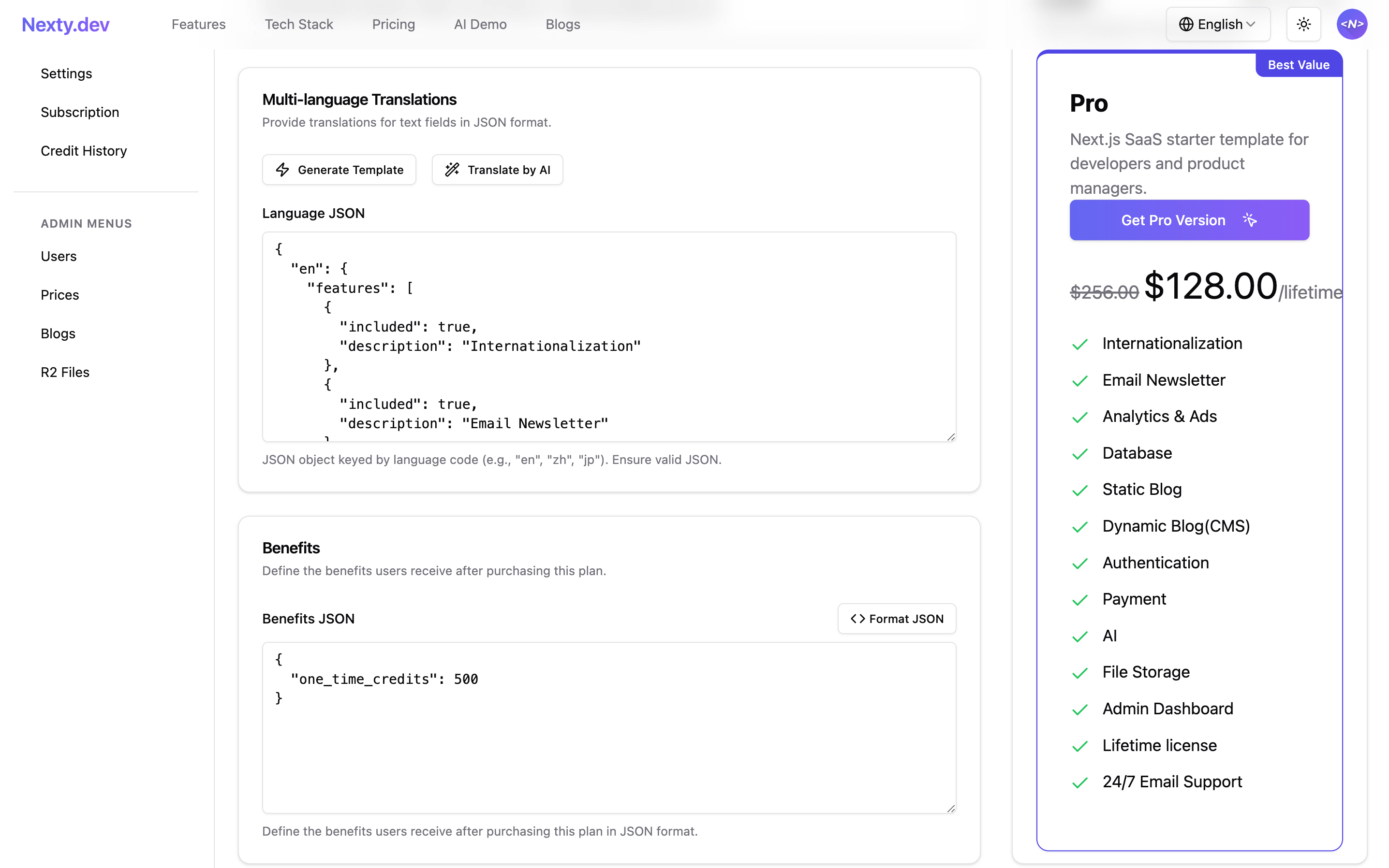NEXTY.DEV - A Modern Next.js Full-Stack SaaS Template